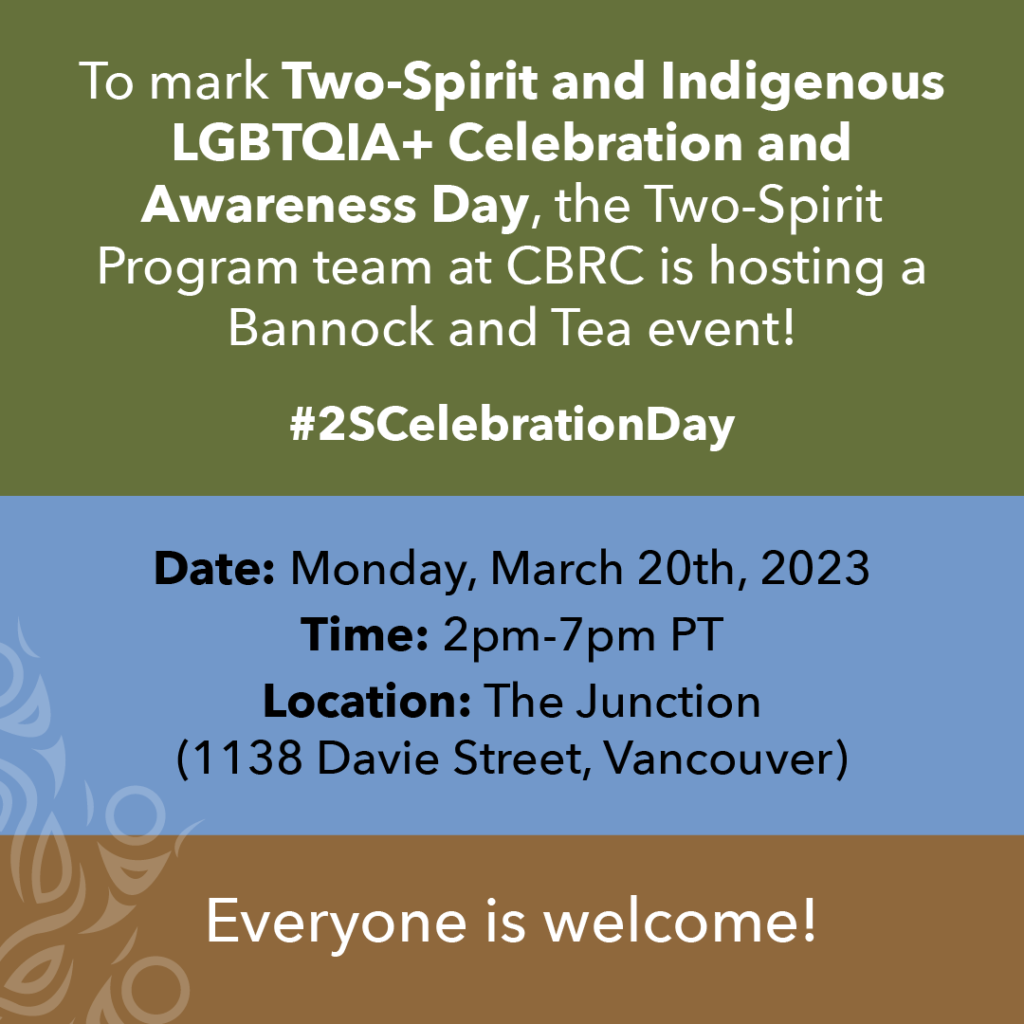 2023 Two-Spirit and Indigenous LGBTQIA+ Celebration and Awareness Day ...